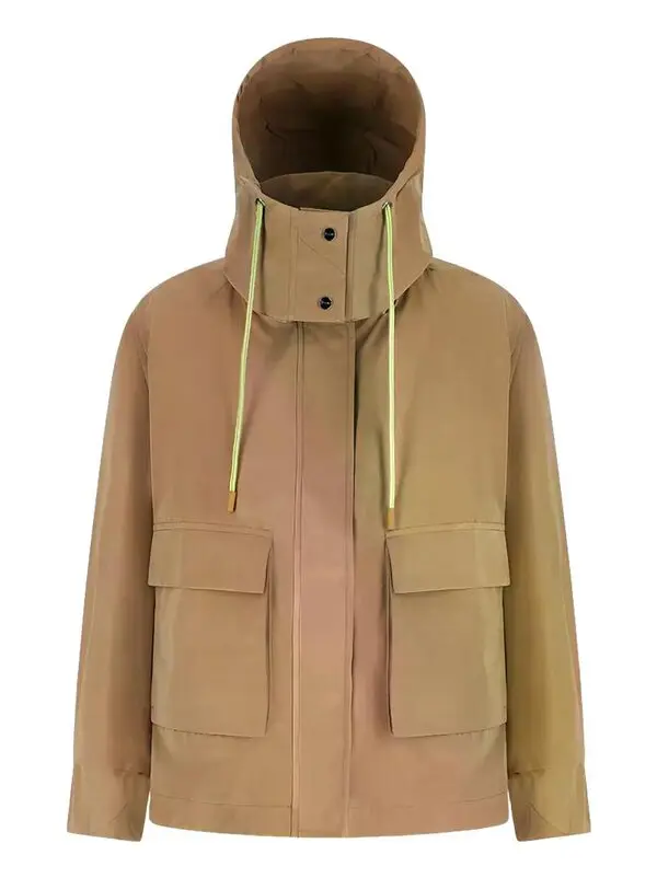 Herno Hooded Jacket - Brown