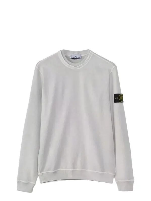 Stone Island Logo-patch Sweatshirt - Grey