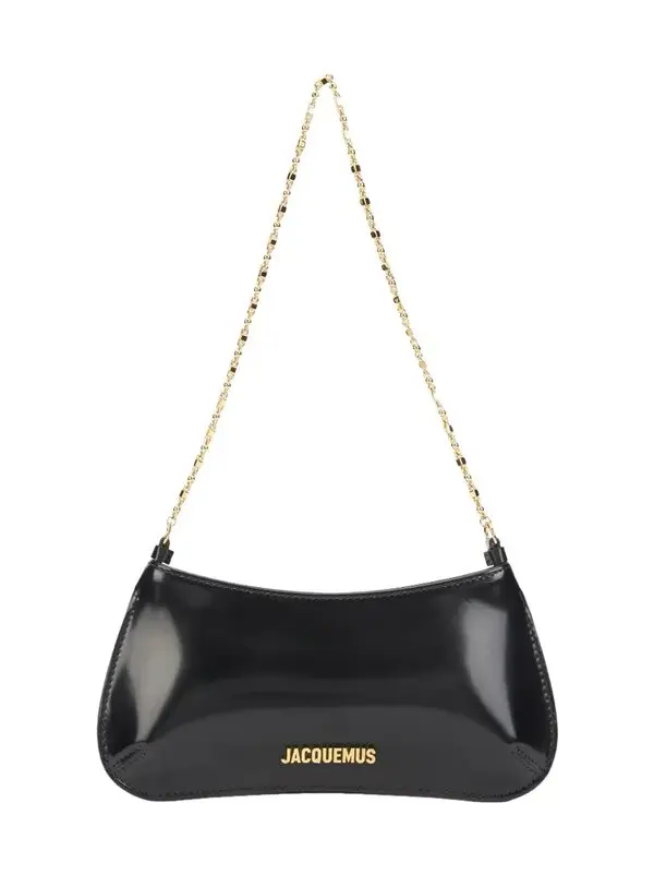 Jacquemus Bisou Shoulder Bag - Black