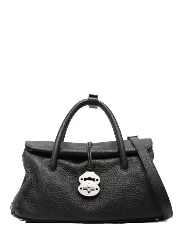 ZANELLATO Leather Tote Bag - Black