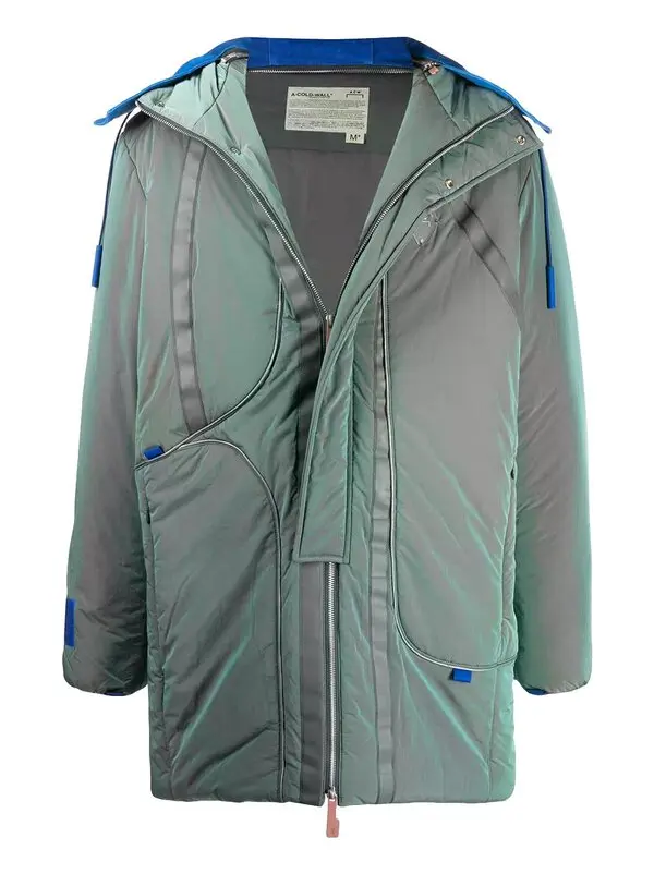 A-COLD-WALL* Padded Mid-length Coat - Green