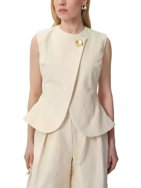 CONCEPTO Stone Vest - Neutrals