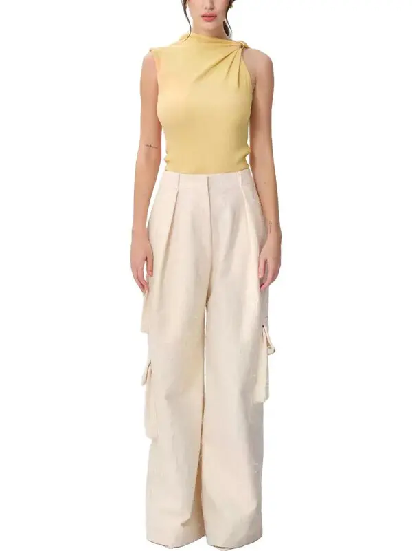 CONCEPTO Asymmetrical Top - Yellow