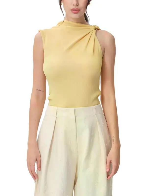 CONCEPTO Asymmetrical Top - Yellow