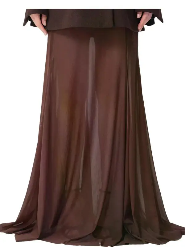 CONCEPTO Saffron Maxi Skirt - Brown