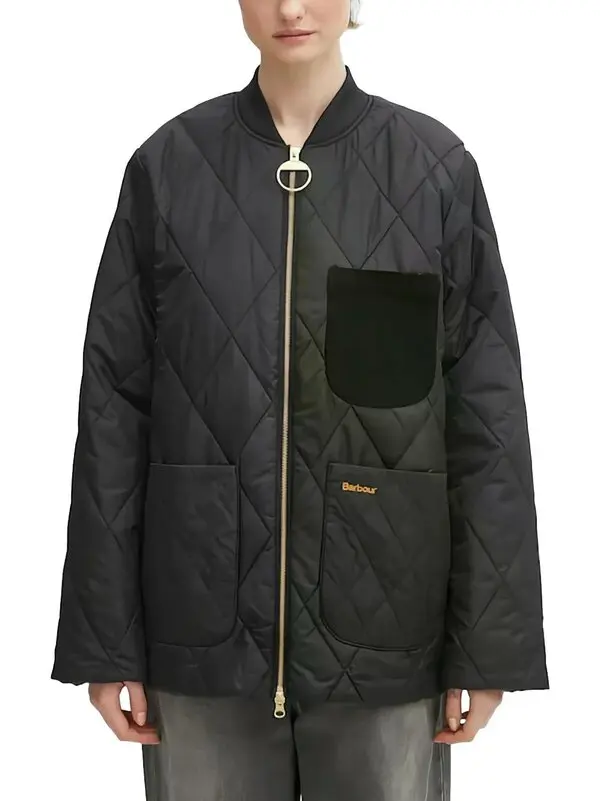 Barbour Quilted Jacket - Black
