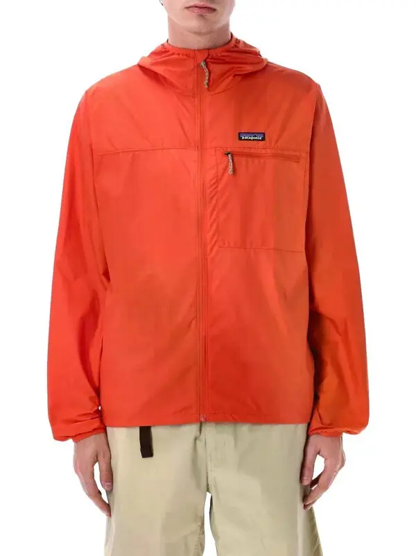 Patagonia Hooded Jacket With Pocket - Orange