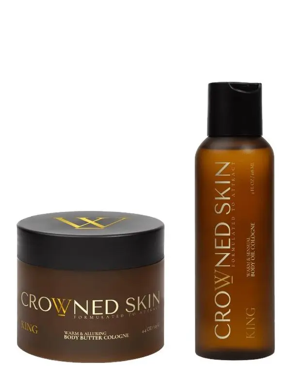 CROWNED SKIN King Body Butter And Oil Bundle - No Color