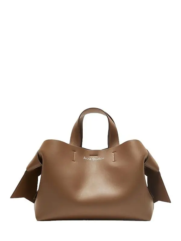 Acne Studios Leather Tote - Camel Brown