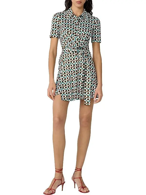 Diane Von Furstenberg Didi Short Dress - Fan Club Woodstock