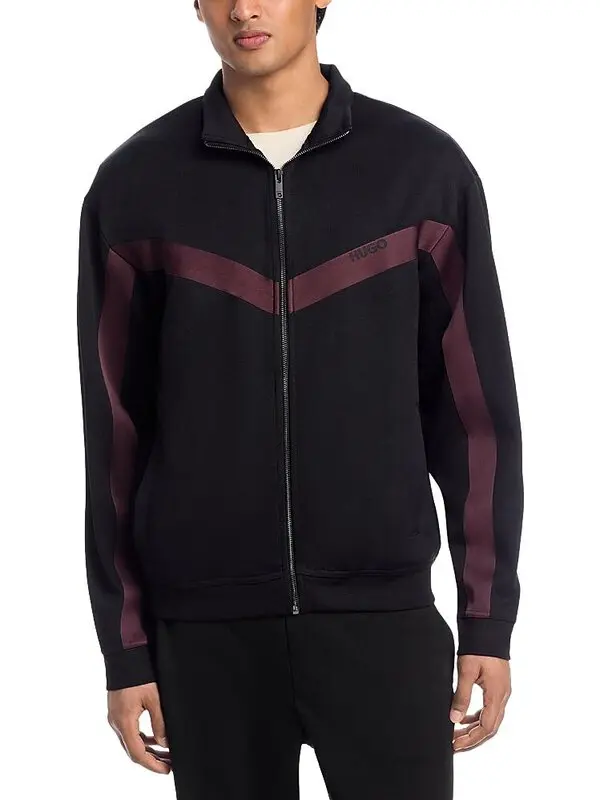 Hugo Darti Relaxed Fit Track Jacket - Black