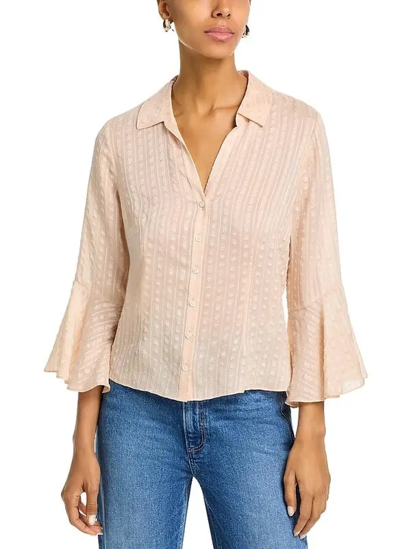 Paige Jasmeet Silk Blouse - Warm Cream