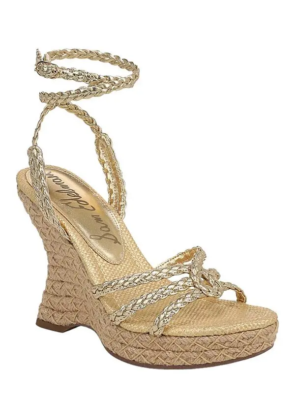 Sam Edelman Mindie Espadrille Sandals - Amber Gold
