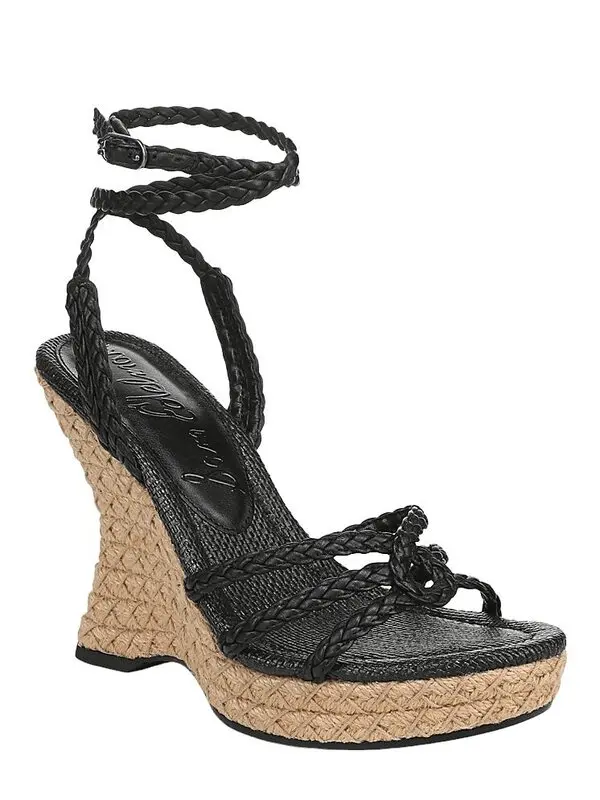 Sam Edelman Mindie Espadrille Sandals - Black