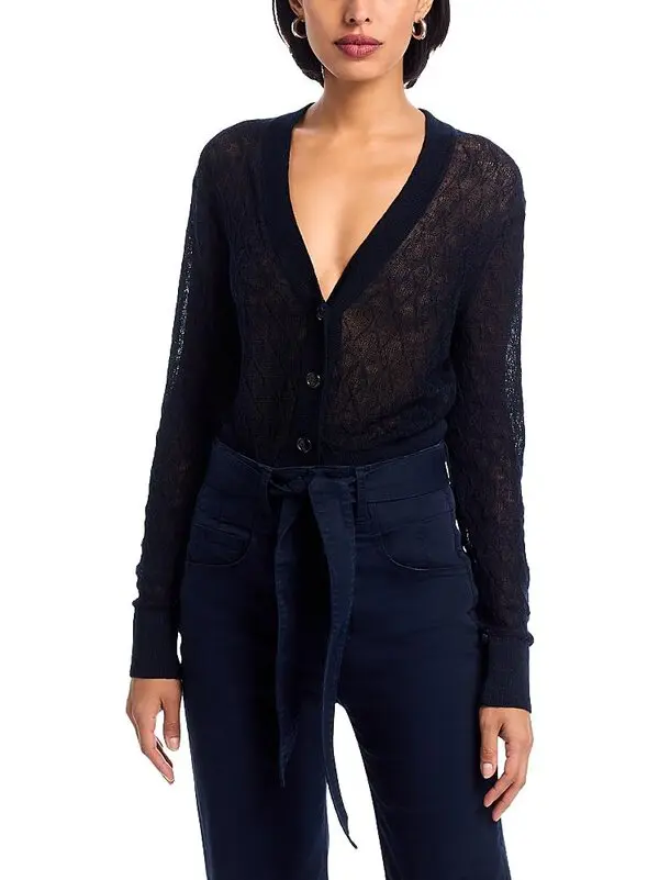 Veronica Beard Ingraham Cardigan - Navy