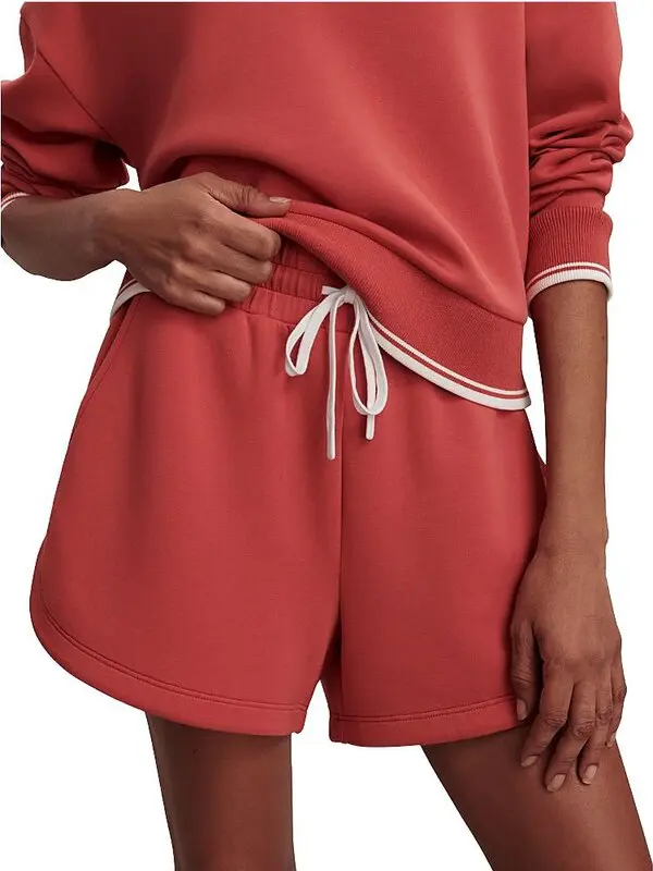 Varley Coulter High Rise Shorts - Baked Apple