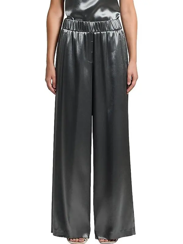 Peserico Palazzo Trousers - Olive Leaf