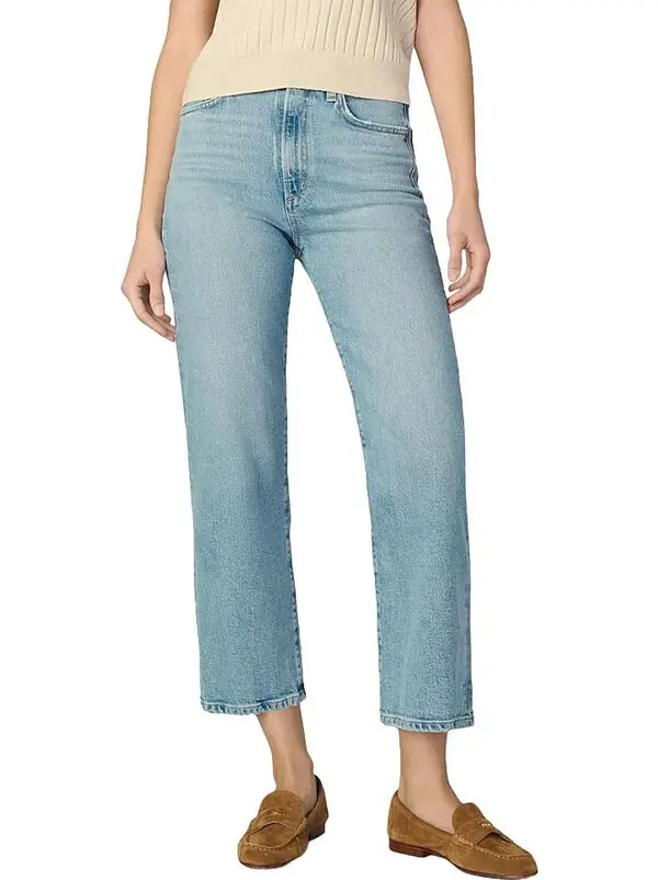 Joe's Jeans The Margot High Rise Cropped Straight Jeans - Pazazz