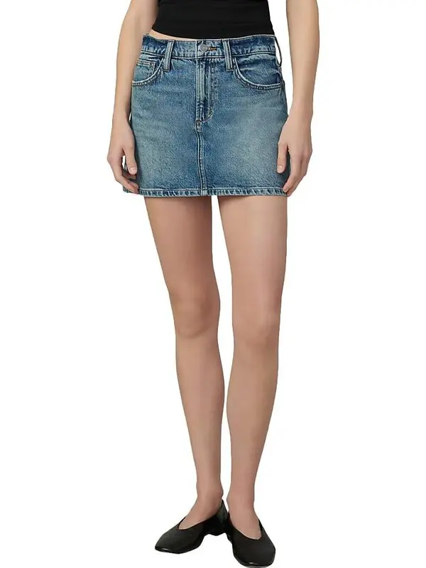 Joe's Jeans The Tessa Mini Denim Skirt - Showdown