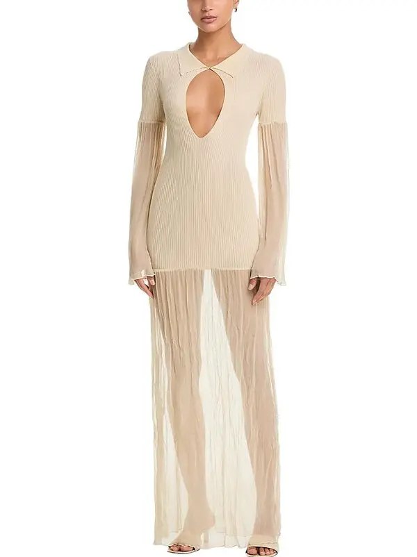 AYA MUSE Calla Dress - Champagne