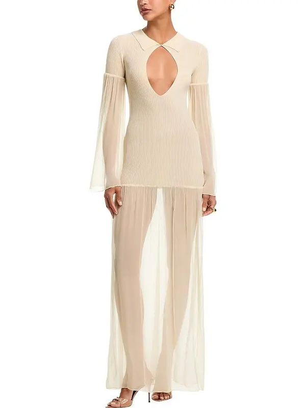 AYA MUSE Calla Dress - Champagne