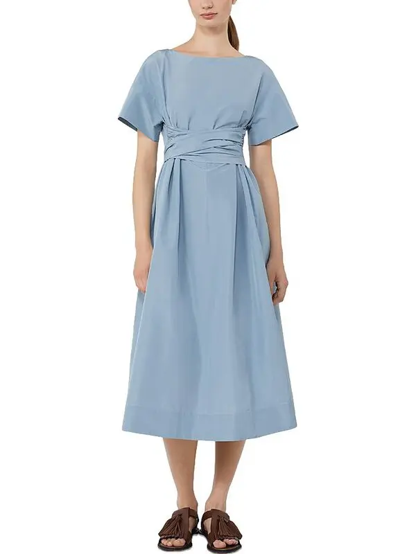 Max Mara Wkdpioppo Midi Dress - Light Blue