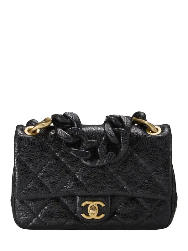 Chanel Caviar Funky Match Flap - Black