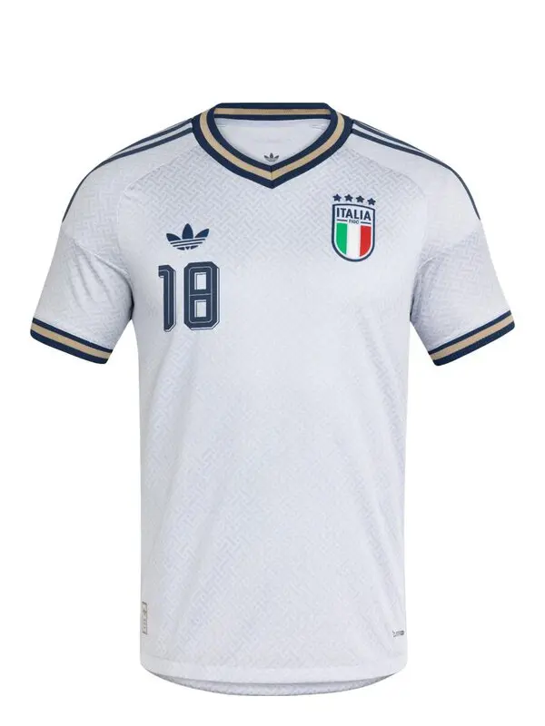 Adidas Italy 26 Away Authentic Barella Jersey Aeroblue - Aeroblue / Soccr-ity-2wa
