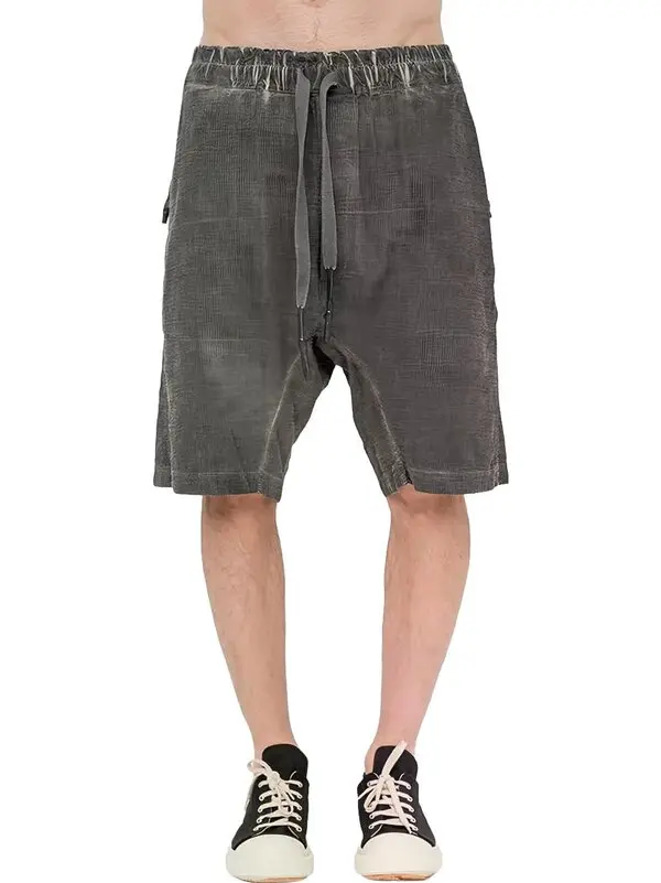 ISAAC SELLAM EXPERIENCE Drawstring Fastening Shorts - Grey