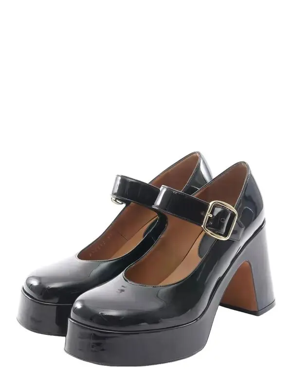 Stella McCartney 2010s Mary Jane Platform Pumps - Black