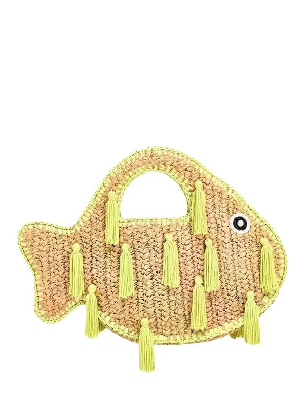 SIMONMILLER Fish-shape Tote Bag - Neutrals