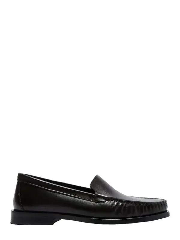 AeydĒ Arthur Stitched Loafers - Brown