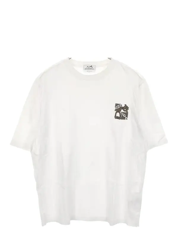 Hermès 2010s Short-sleeve T-shirt - White