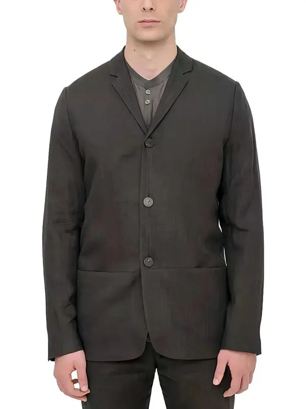 LABEL UNDER CONSTRUCTION Single-breasted Blazer - Brown