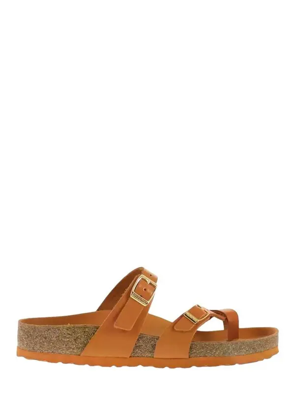 BIRKENSTOCK Mayari Leather Sandals - Brown