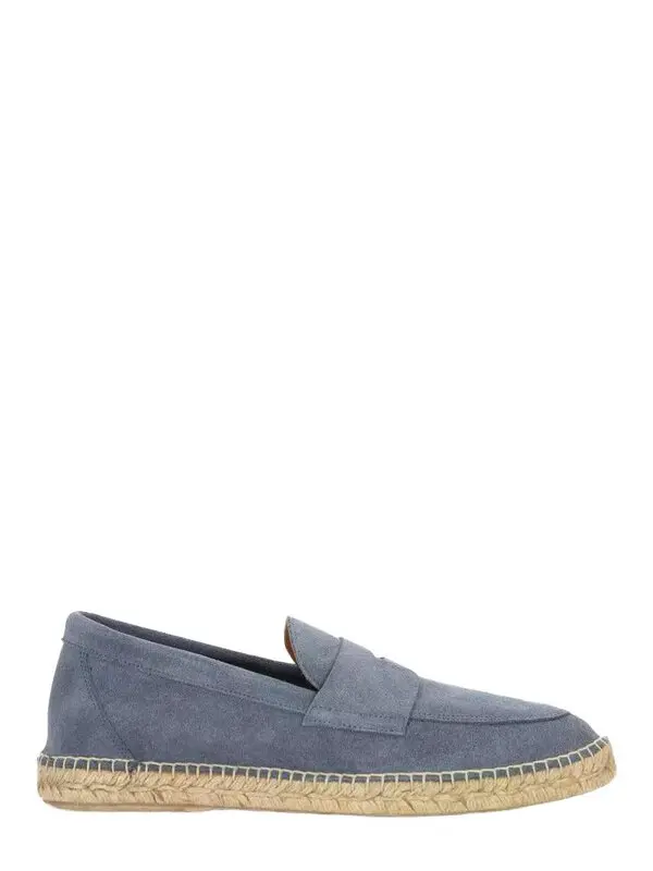 ABARCA Flat Penny Loafer - Blue