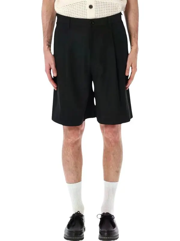 Obey Dean Pleated Shorts - Black