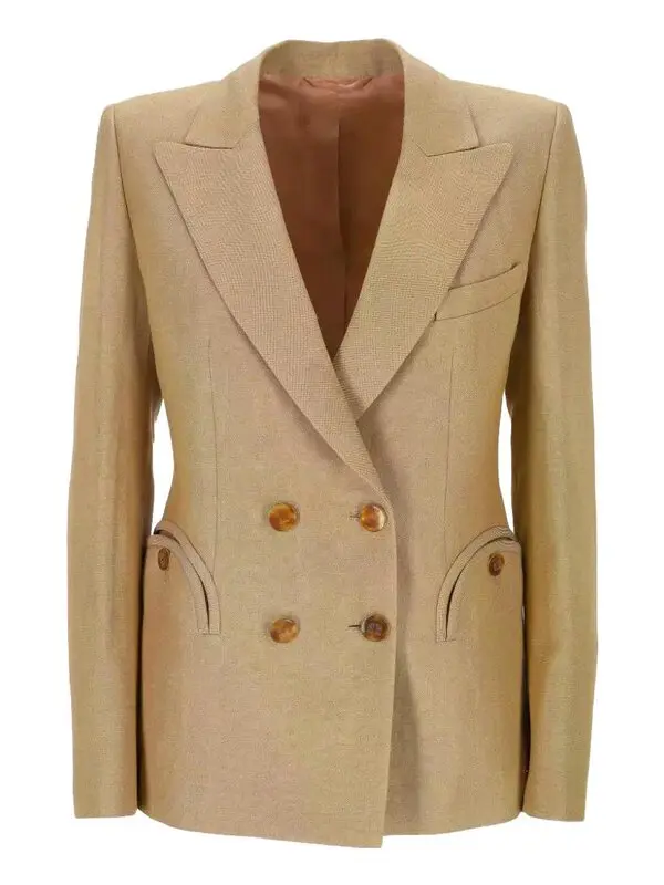 BLAZÉ MILANO Double-breasted Jacket - Neutrals
