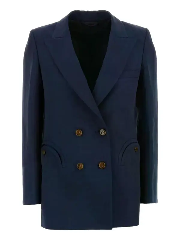 BLAZÉ MILANO Double-breasted Jacket - Blue