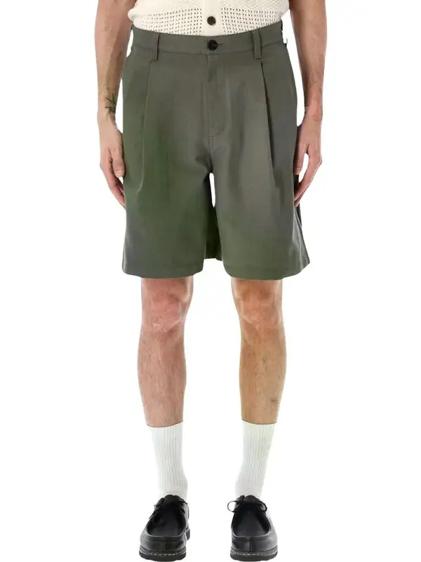 Obey Dean Pleated Shorts - Green