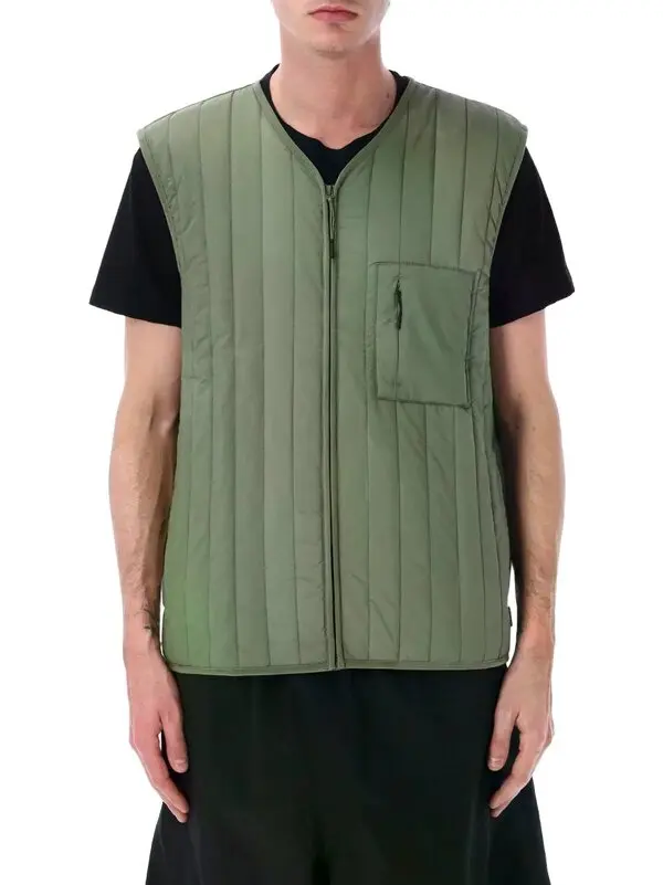 Rains Banja Quilted Gilet - Green