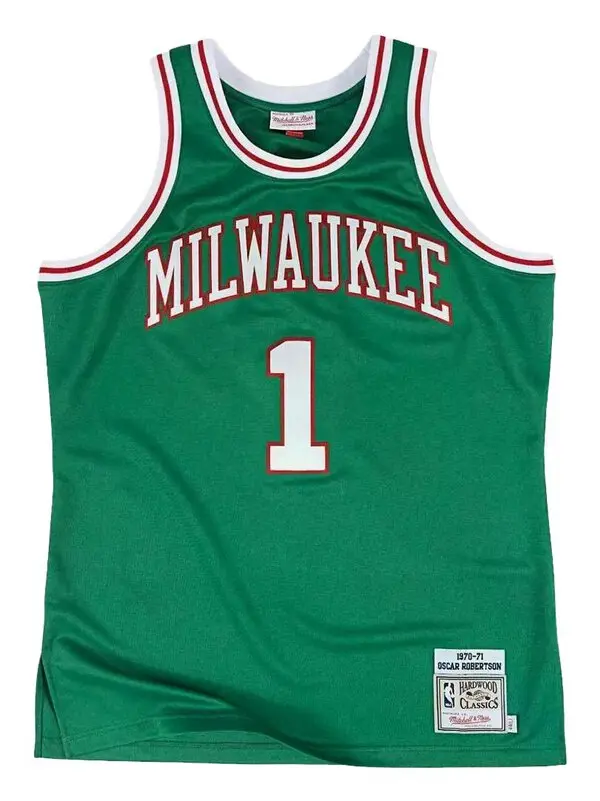 Mitchell & Ness X Nba Oscar Robertson Jersey - Green