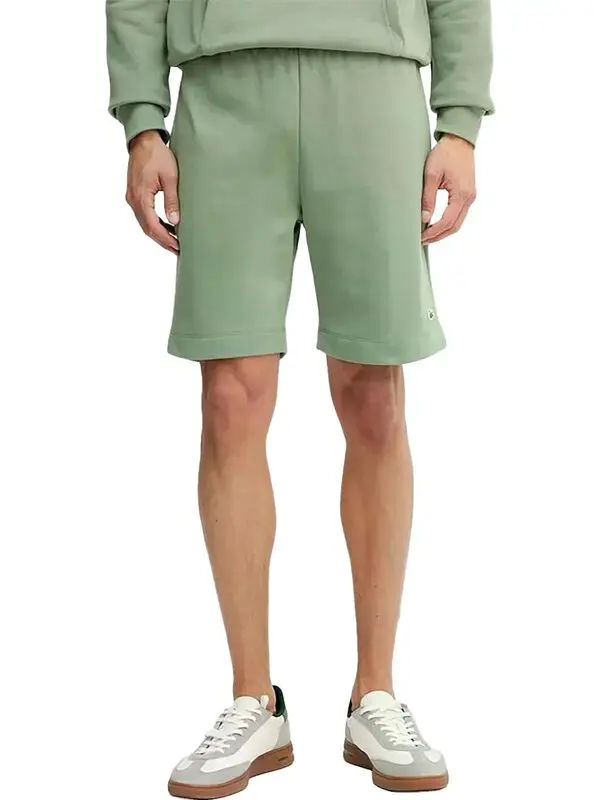 Lacoste Logo-patch Shorts - Green