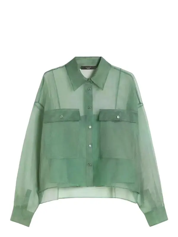 Max Mara Pocket Shirt - Green