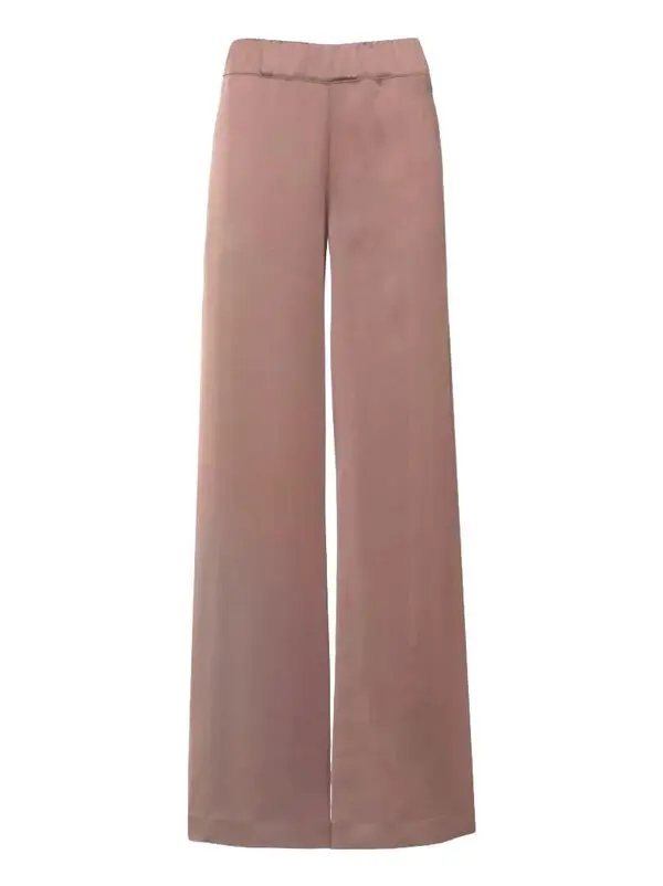 D.exterior Elasticated Palazzo Pants - Neutrals