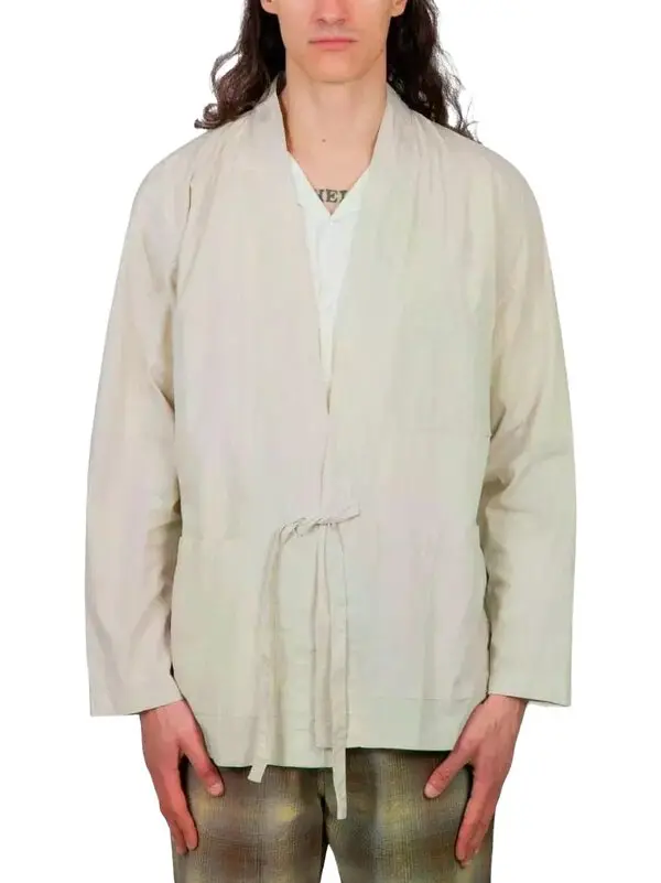 Universal Works Tie-front Jacket - Neutrals