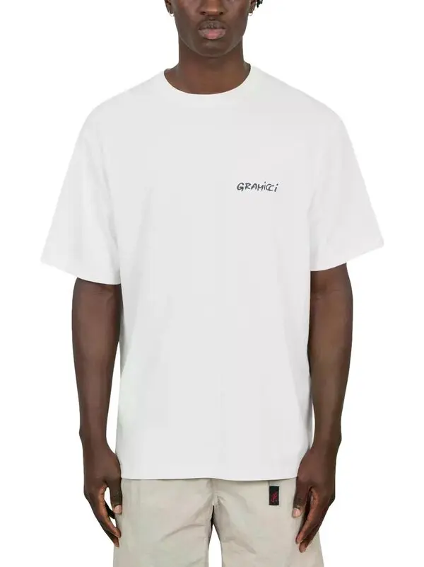 Gramicci Délavé Graphic T-shirt - White