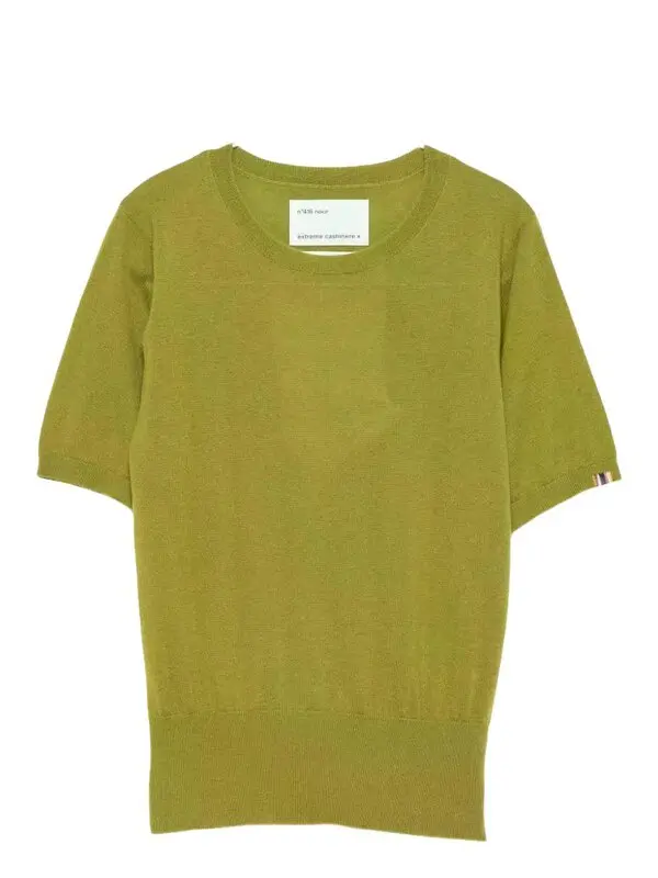 EXTREME CASHMERE X Noor Short-sleeve T-shirt - Green