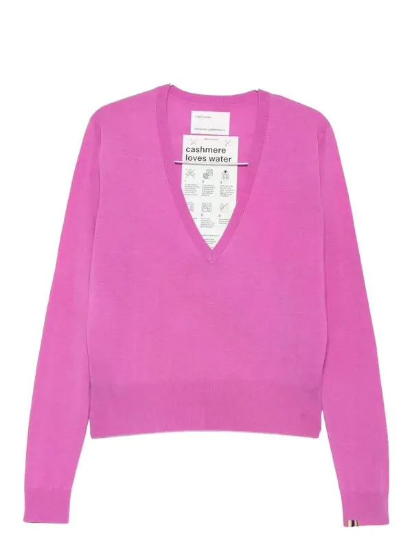EXTREME CASHMERE X Collin V-neck Sweater - Pink