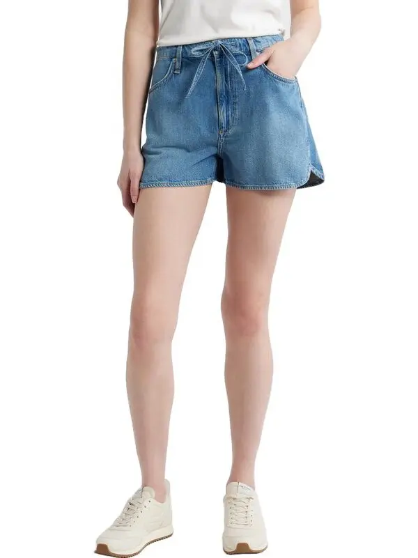 Rag & Bone Nolan Drawstring Denim Shorts - Medford